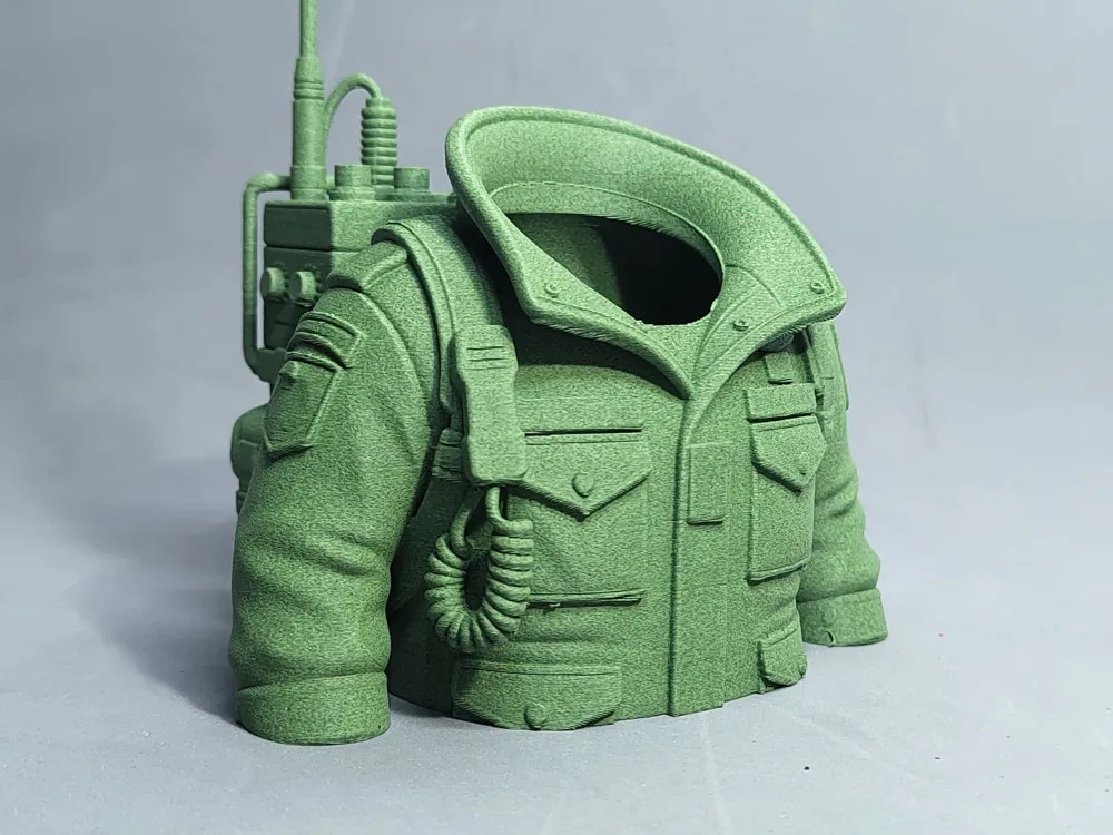 Military Radio Operator Pen Holder desk organizer - Free 3D Print Model ...