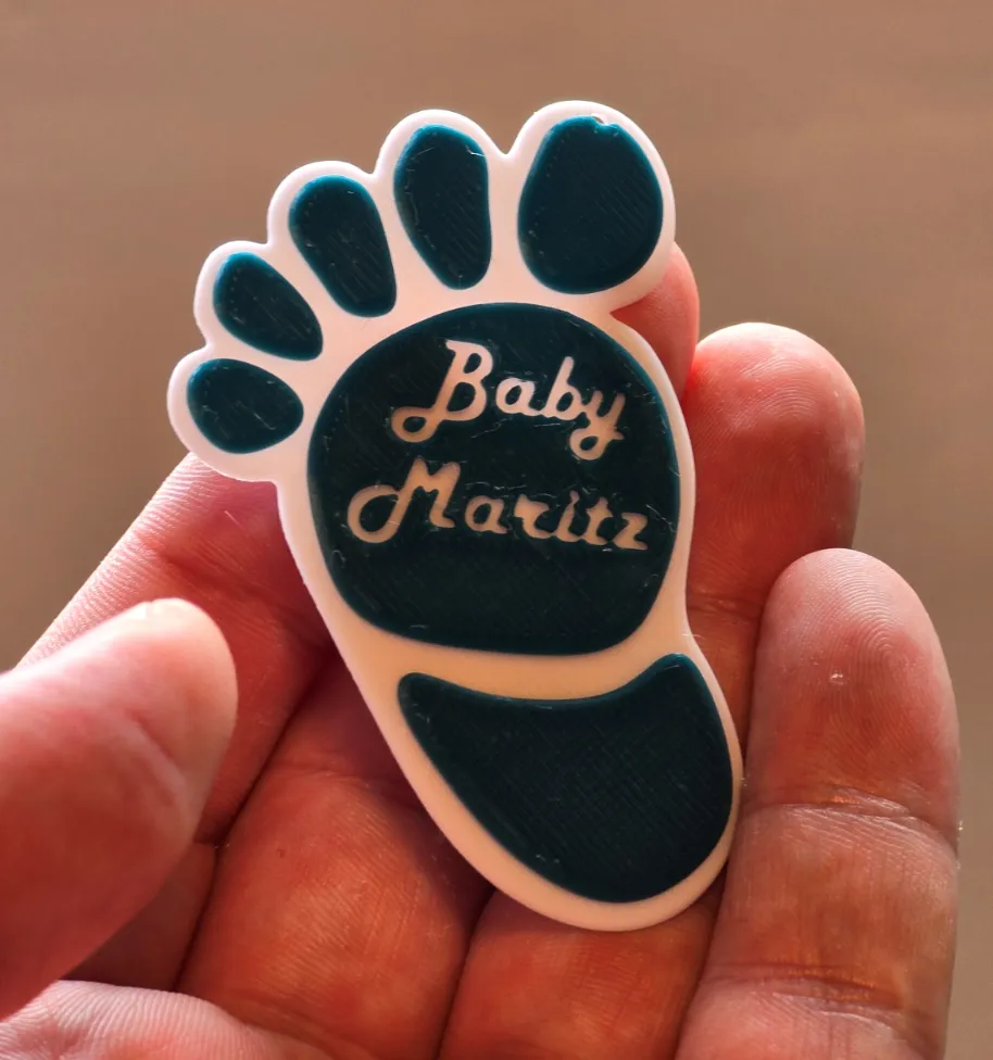 Baby Foot Keychain by Tokolozi - MakerWorld