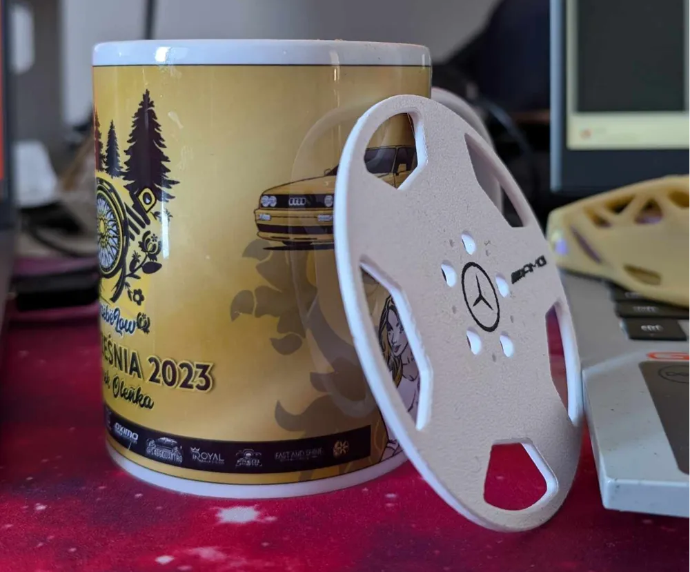 Mercedes-Benz AMG Monoblock Aero II Coaster by obe - MakerWorld