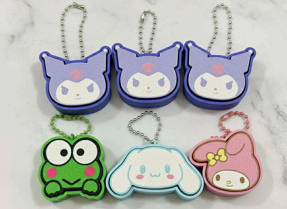 Sanrio Kuromi, Keroppi, Cinnamoroll, Clicker de Melody - Modelo de ...