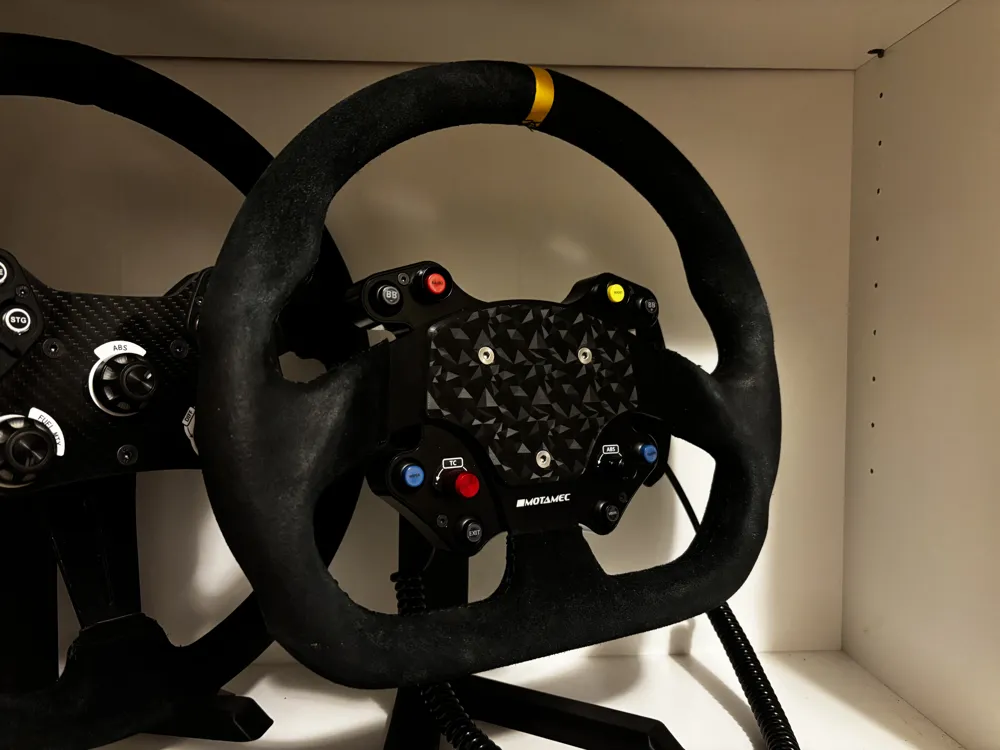 Sim Racing Steering Wheel Center Plate 6x70mm by tes_rouesMakerWorld ...