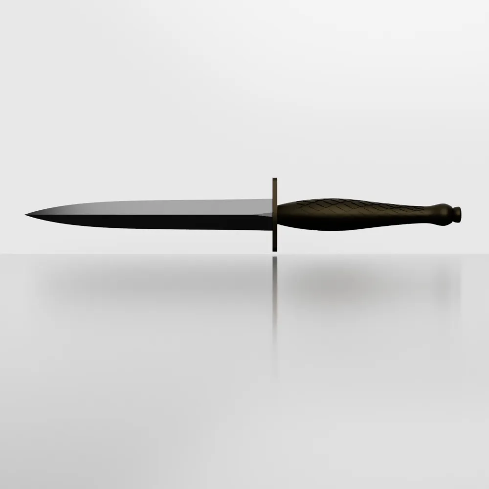 SAS legendary Fighting knife, early version by Special Printing ...