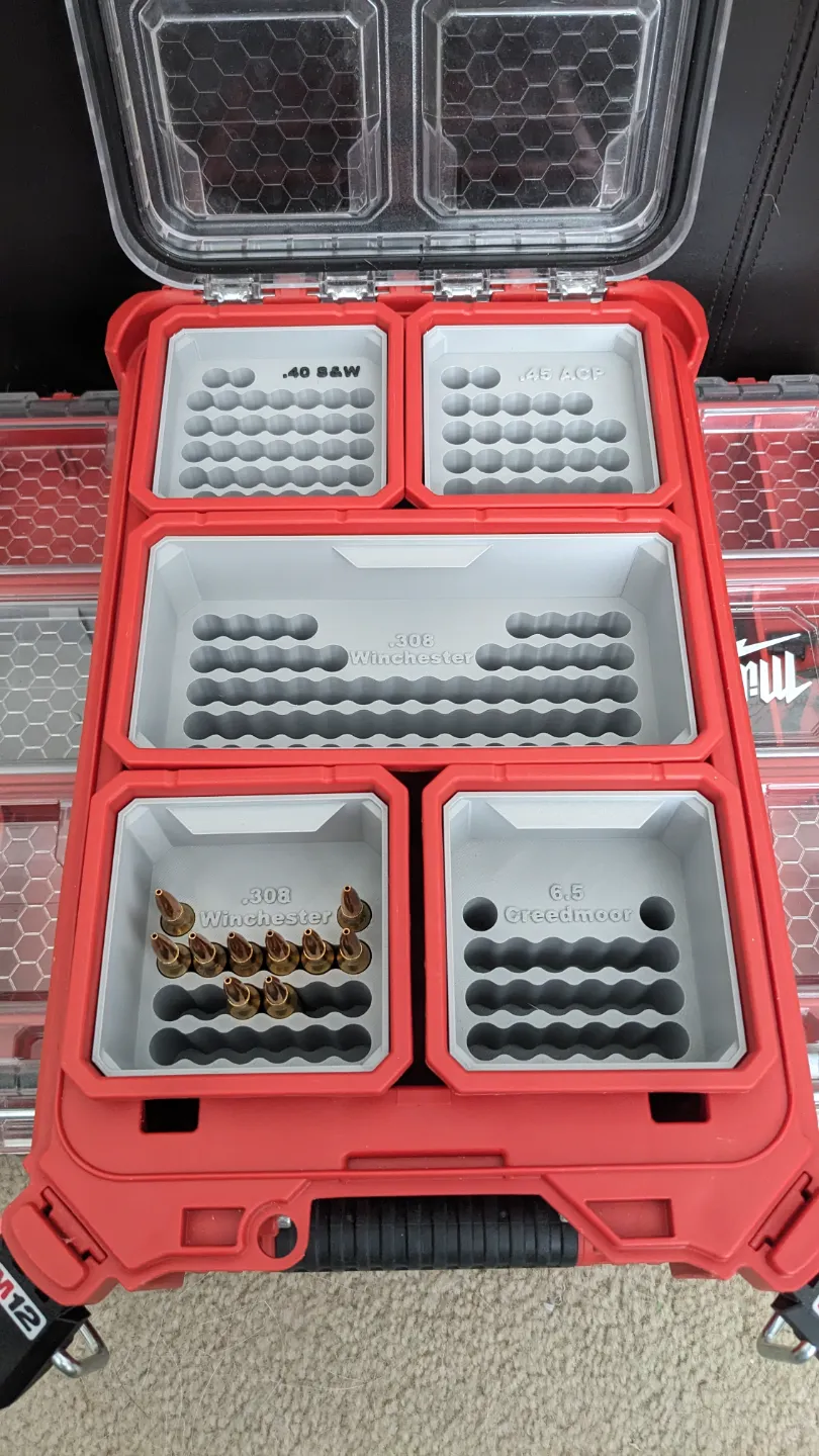 Square 308 Inserts For Packout Organizer by CK Designs MakerWorld ...