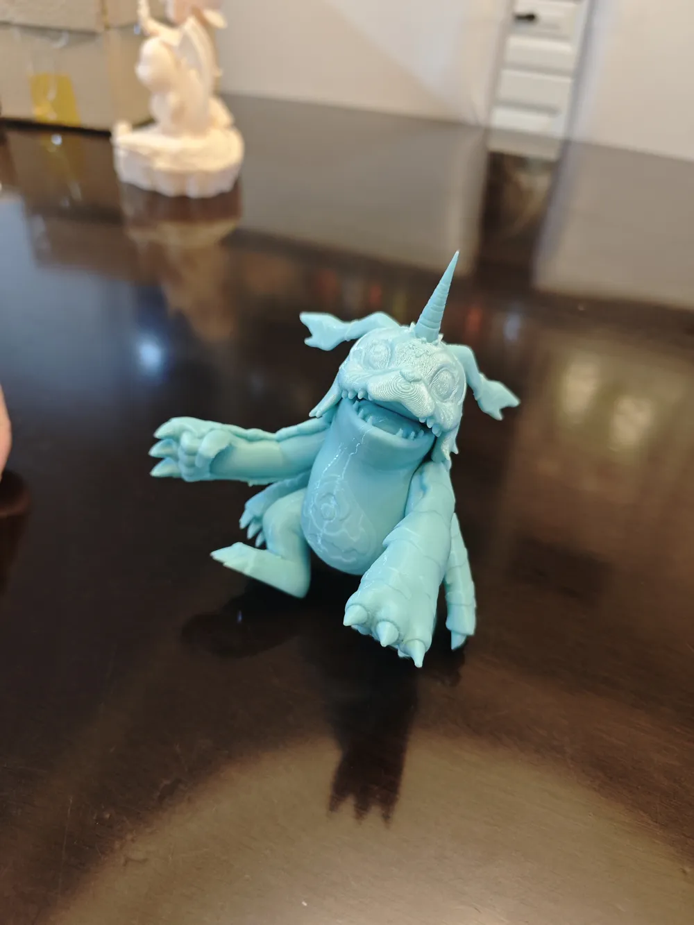 Pokémon Digimon Figurine Anime Multipart Easy Assembly Glue Together ...