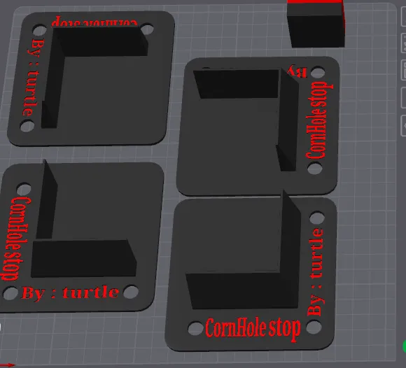 CornHole board stopper keeps your cornhole boards from sliding in place ...