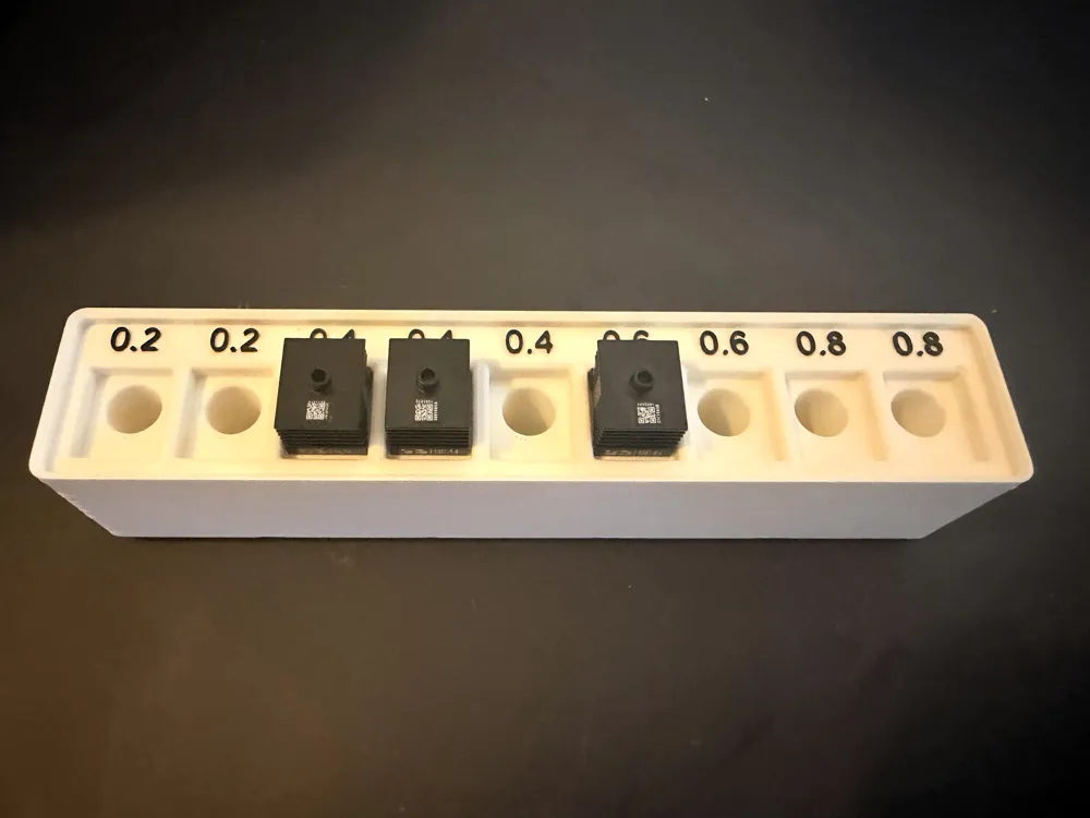 Gridfinity Bin 5x1x6 for H2 Quick Swap Nozzles - Free 3D Print Model ...