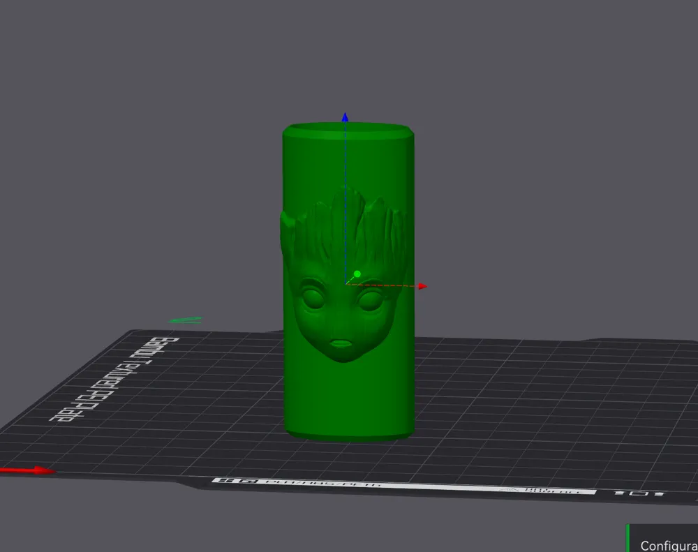 Baby Groot Bic Sleeve by Mr Potato Sleeves MakerWorld: Download Free 3D ...