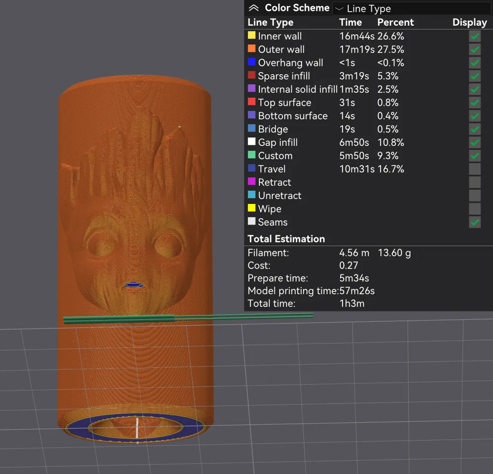 Baby Groot Bic Sleeve by Mr Potato Sleeves MakerWorld: Download Free 3D ...