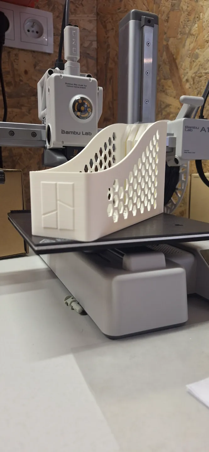 Build Plate Holder. 5 plates. Bambu A1 Mini by kusdamian - MakerWorld