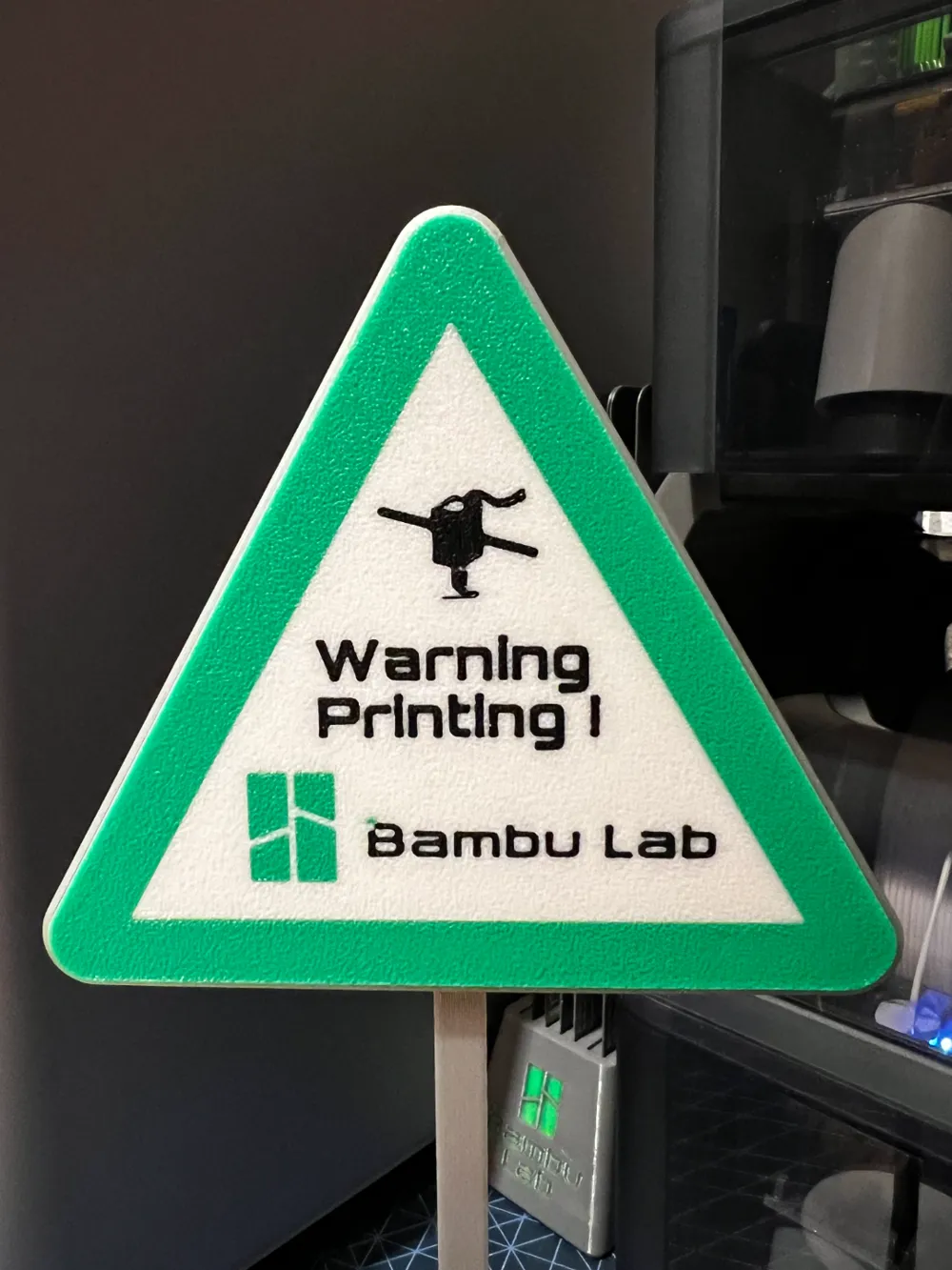 Warning Printing Signal Bambu Lab Logo by Culebra - MakerWorld