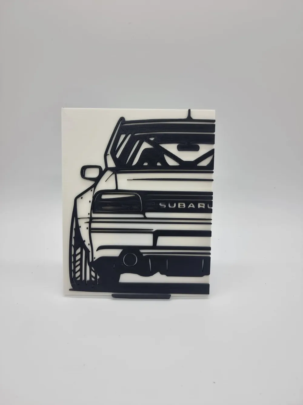 Arte mural 2D Subaru Impreza GT (1.ª generación) modificado por R ...