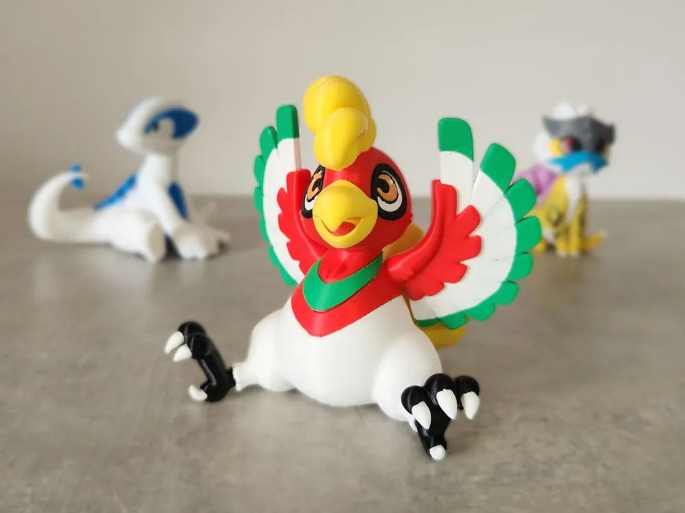 Chibi Ho-Oh by TomSculpts3D MakerWorld: Download Free 3D Models