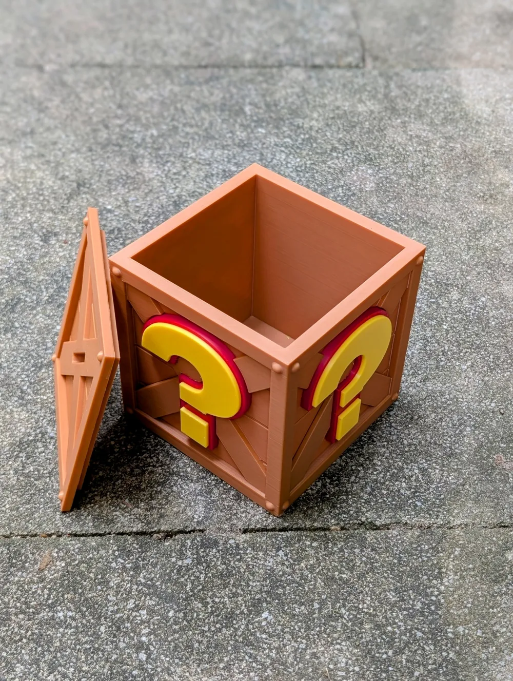 Crash Bandicoot Crate by 3DMerchandMore MakerWorld: Download Free 3D Models