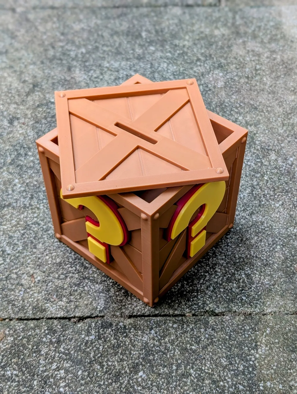 Crash Bandicoot Crate by 3DMerchandMore MakerWorld: Download Free 3D Models