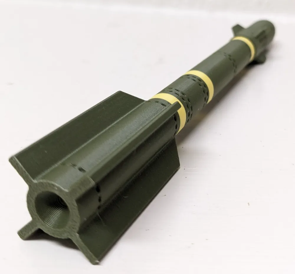 Missile Pen—Iconic Hellfire Air-to-Ground Missile - Free 3D Print Model ...