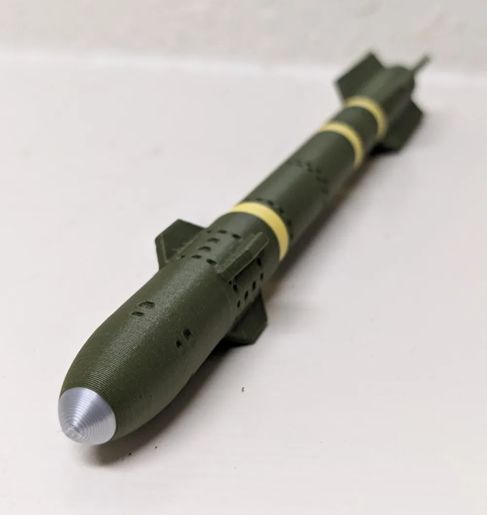 Missile Pen—Iconic Hellfire Air-to-Ground Missile - Free 3D Print Model ...
