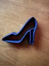 Embossing cookie cutter princess shoe - Free 3D Print Model - MakerWorld