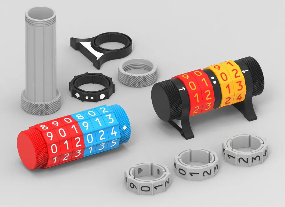 Mobile rotational scoreboard - Free 3D Print Model - MakerWorld