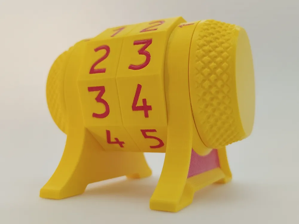 Mobile rotational scoreboard - Free 3D Print Model - MakerWorld