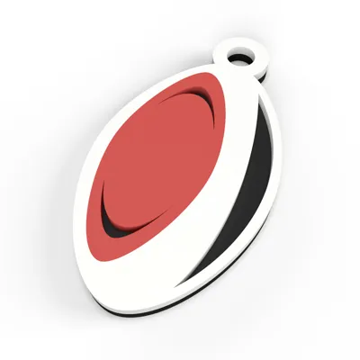 Keychain Bambulab with internal ball by bambaxp - MakerWorld