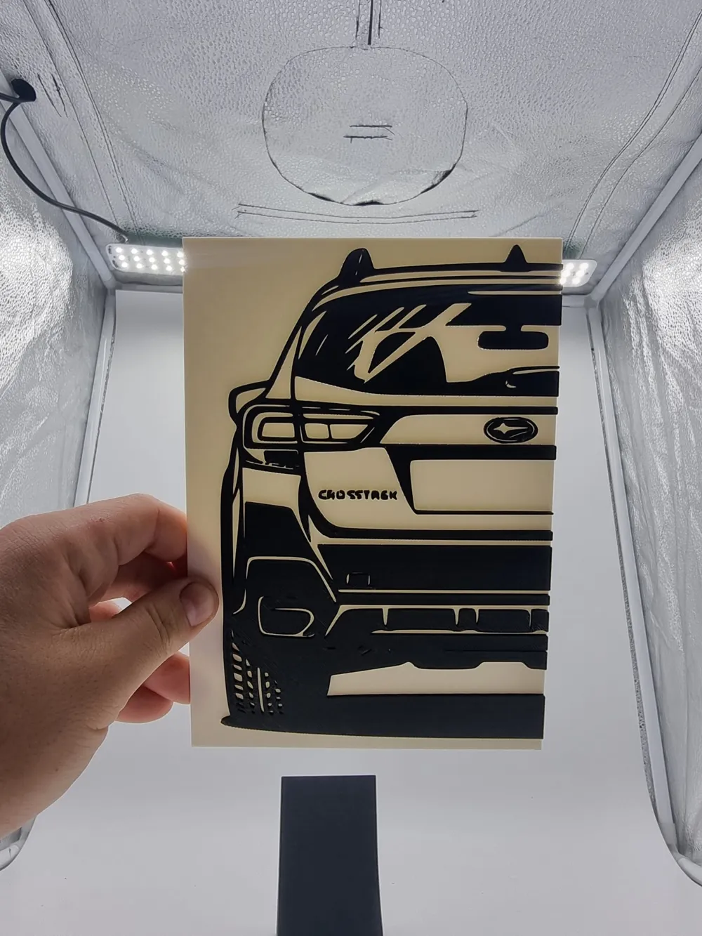 2D Wall Art Subaru Crosstrak by R.Werner Print MakerWorld: Download Free 3D Models