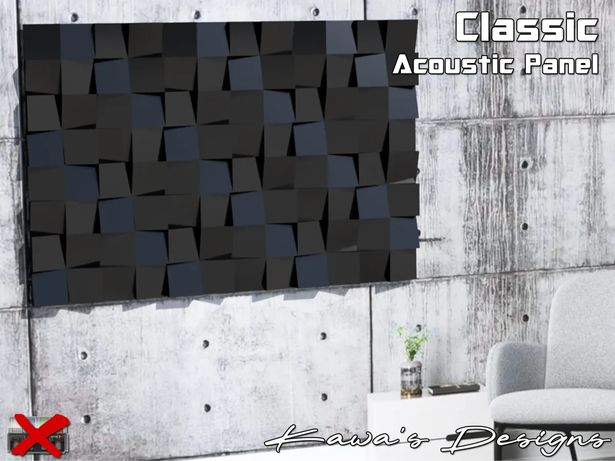 Classic Acoustic Panel - Free 3D Print Model - MakerWorld