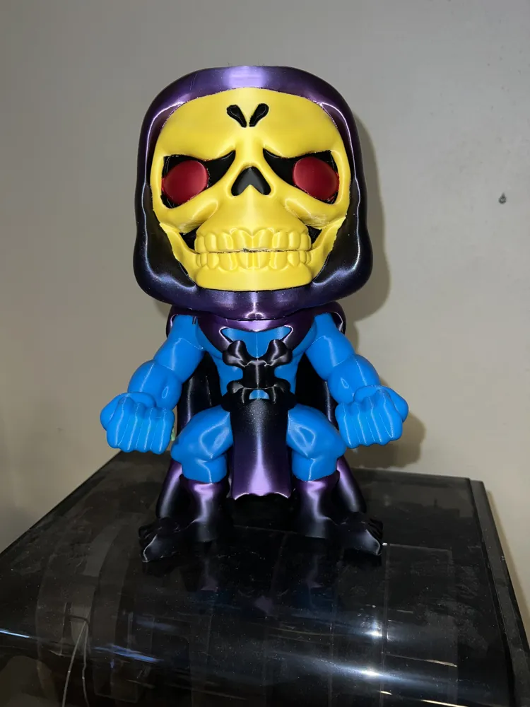 Skeletor Chibi - Free 3D Print Model - MakerWorld