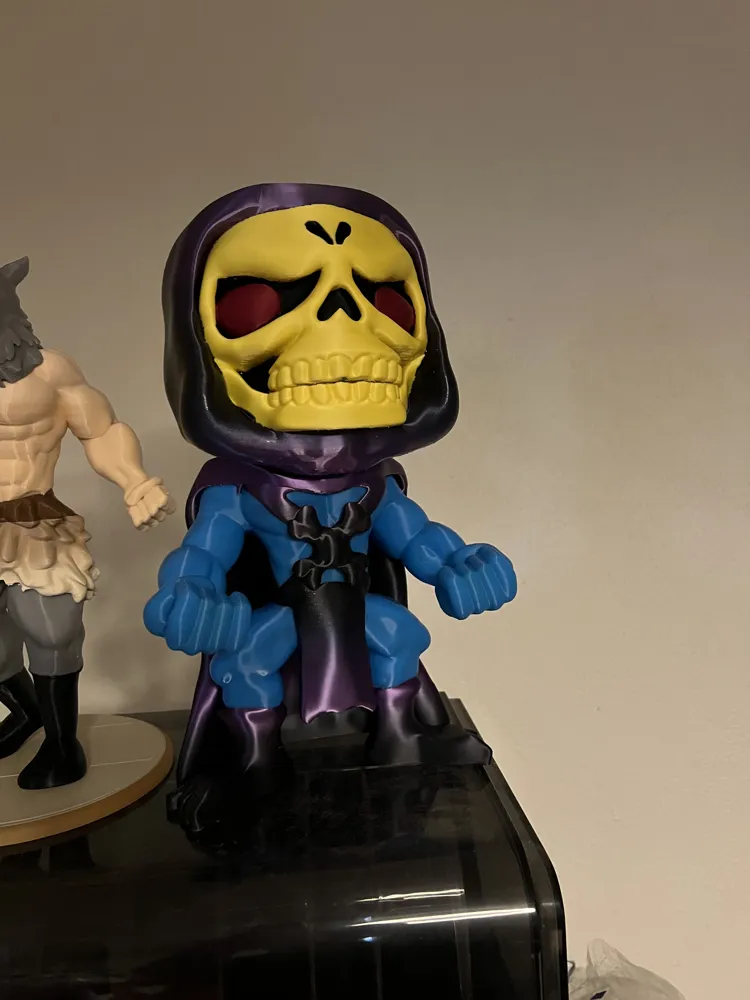 Skeletor Chibi - Free 3D Print Model - MakerWorld
