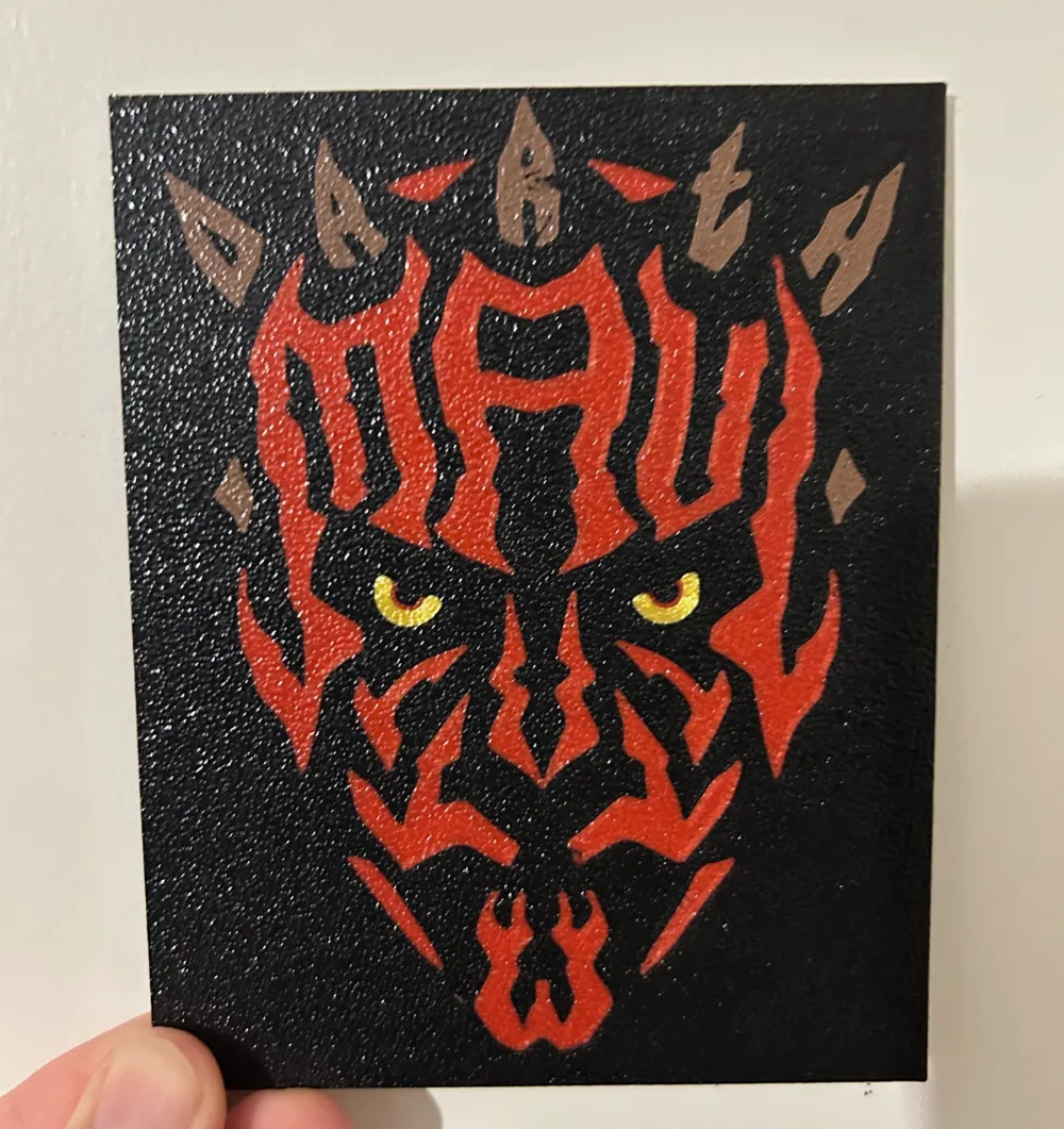 DARTH MAUL LETTER by samfantaisy - MakerWorld