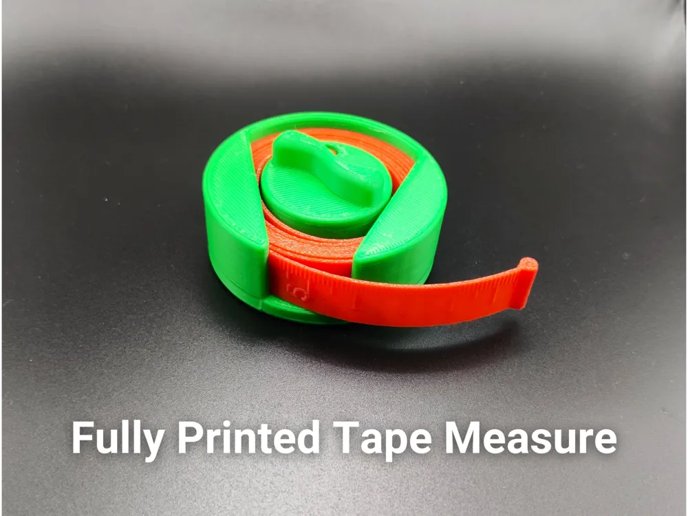 Fully Printed Tape Measure by 3DPrototech MakerWorld: Download Free 3D Models