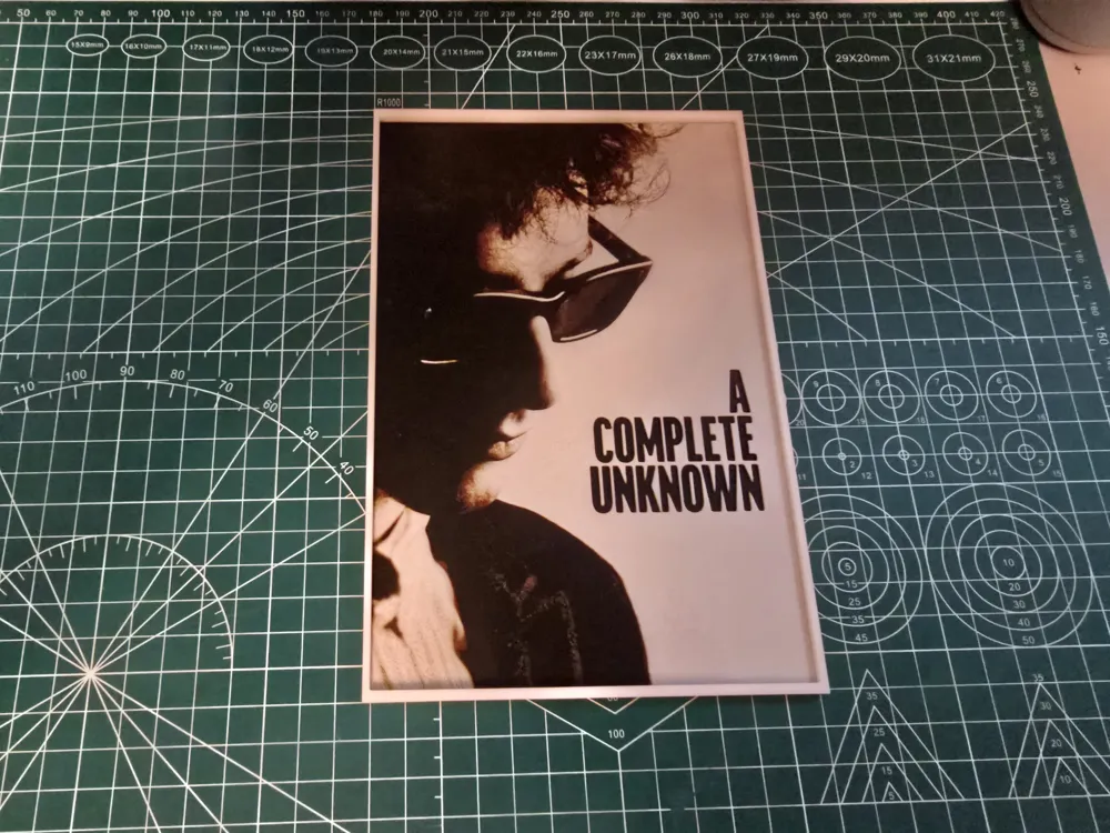 A Complete Unknown Movie Poster - Hueforge Art by Lumpy3D MakerWorld ...