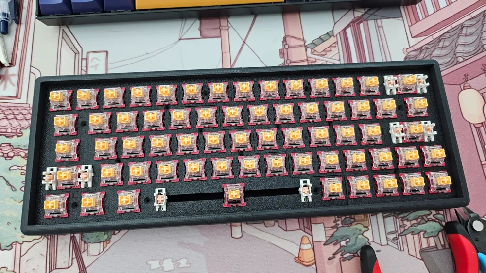 60% keyboard with arrow keys - Free 3D Print Model - MakerWorld