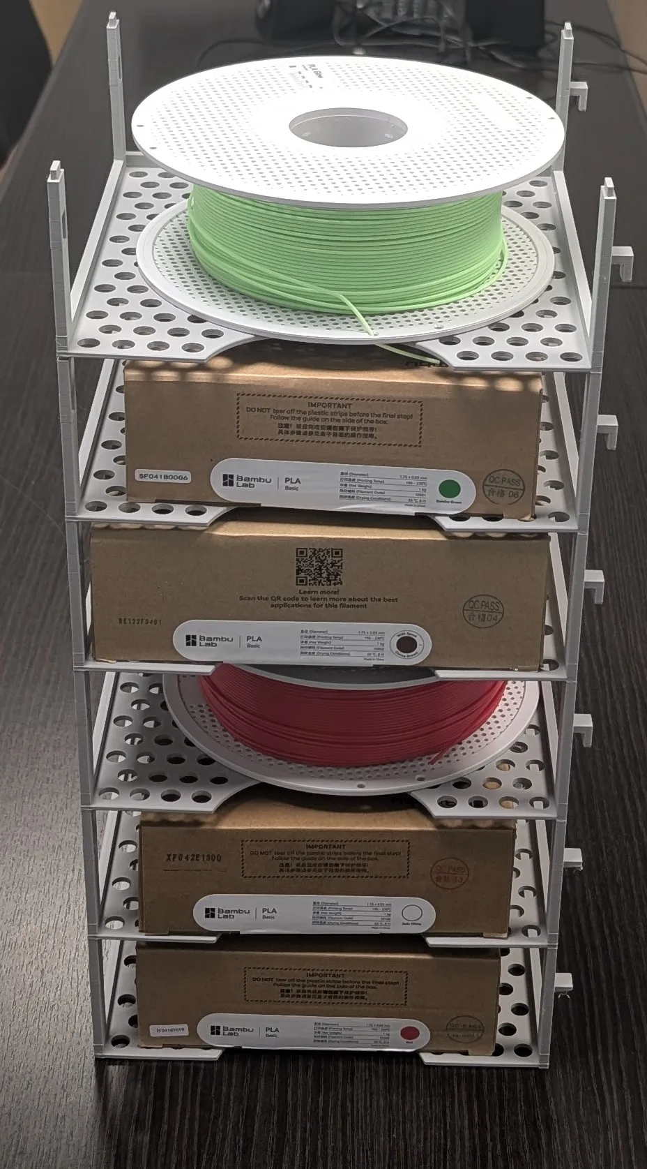 Infinity Modular Filament Storage – Stack & Expand by UrSafeWithMe MakerWorld: Download Free 3D ...