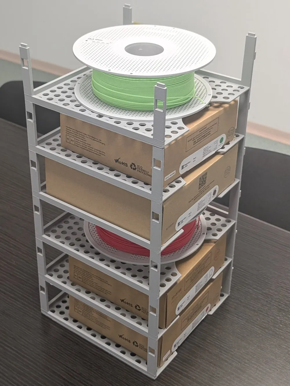 Infinity Modular Filament Storage – Stack & Expand by UrSafeWithMe MakerWorld: Download Free 3D ...