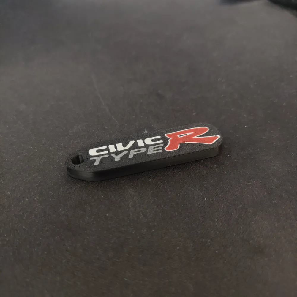 Civic Type R Keychain by GB - MakerWorld