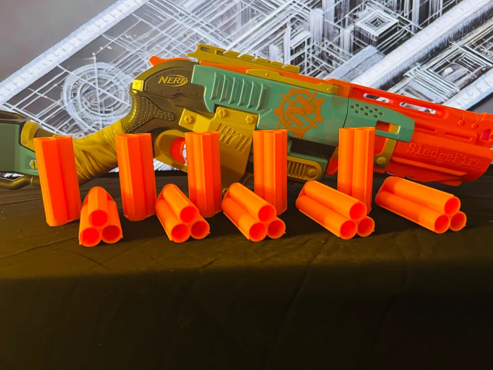 Replacement Shell for Nerf Sledgefire by TheCodeZone MakerWorld ...