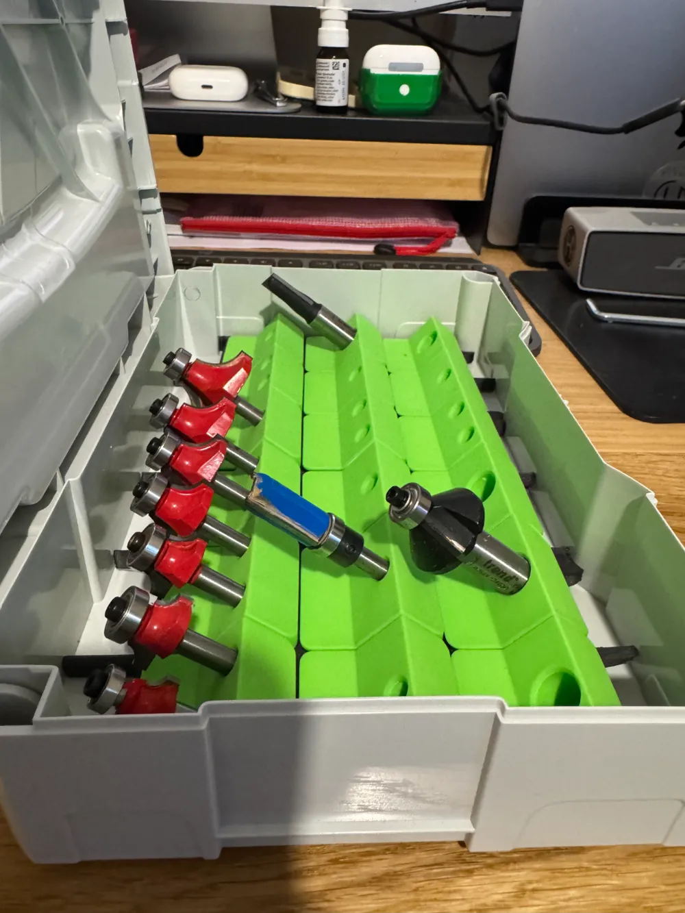 Gridfinity router cutter bit base plate by Havlik MakerWorld: Download Free 3D Models