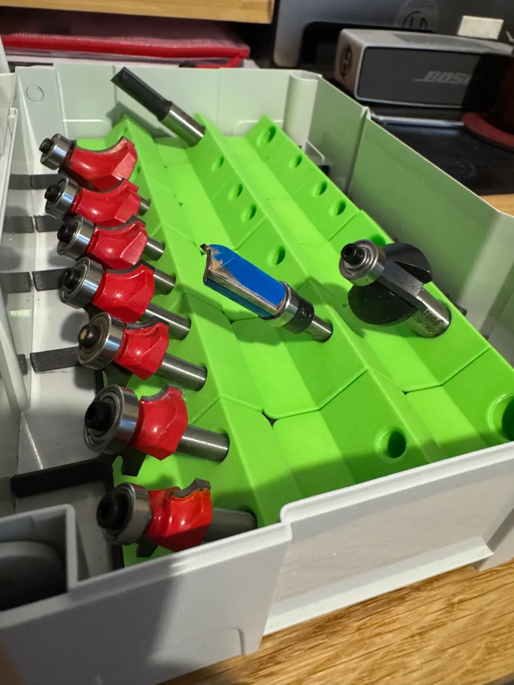 Gridfinity router cutter bit base plate by Havlik - MakerWorld