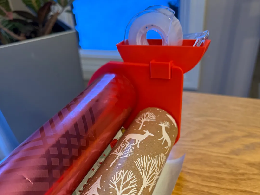 Gift Wrap Holder/Dispenser by ktbug MakerWorld: Download Free 3D Models