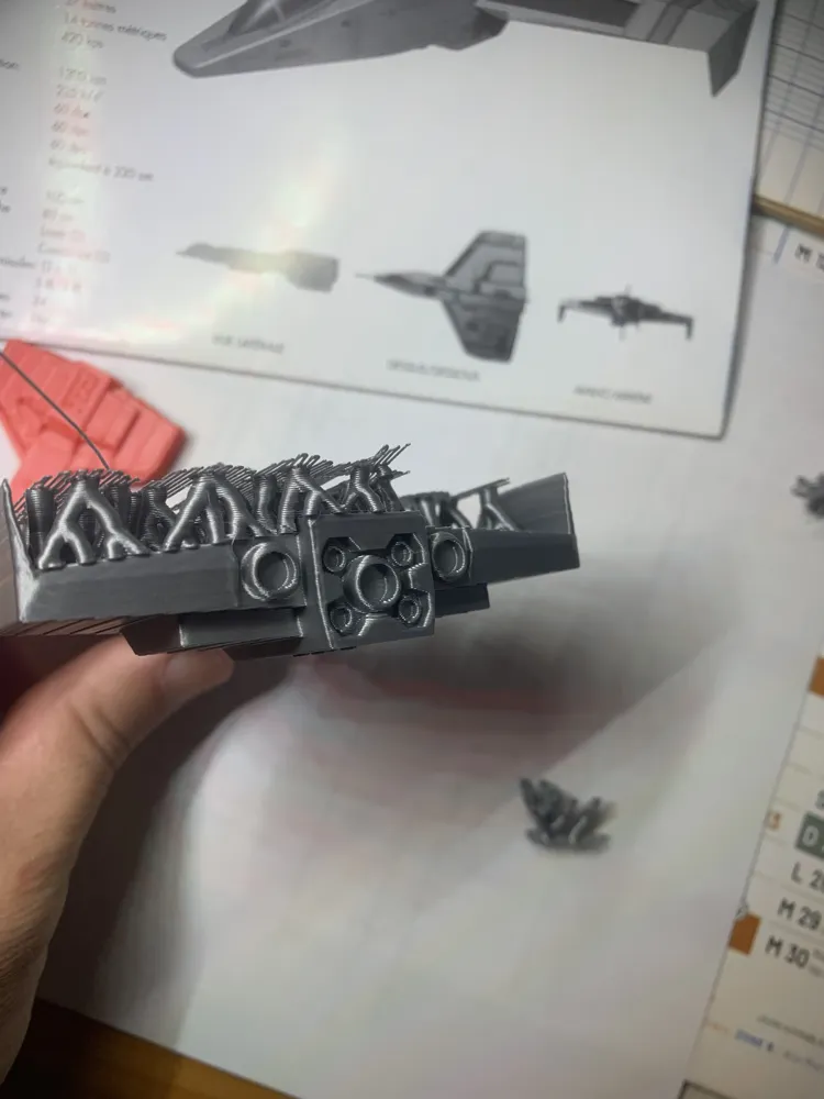 Wing Commander Hellcat V Fighter - Free 3D Print Model - MakerWorld