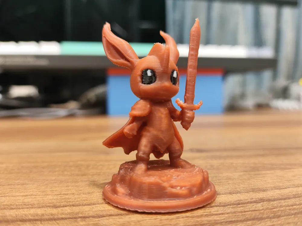 Warrior Rabbit (with Stand) by Apizaizai - MakerWorld