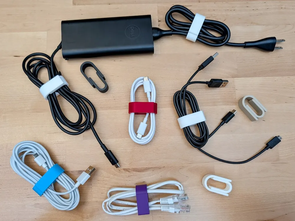 The Impossible Cable Clip - Adjustable, High‑Grip - Free 3D Print Model ...