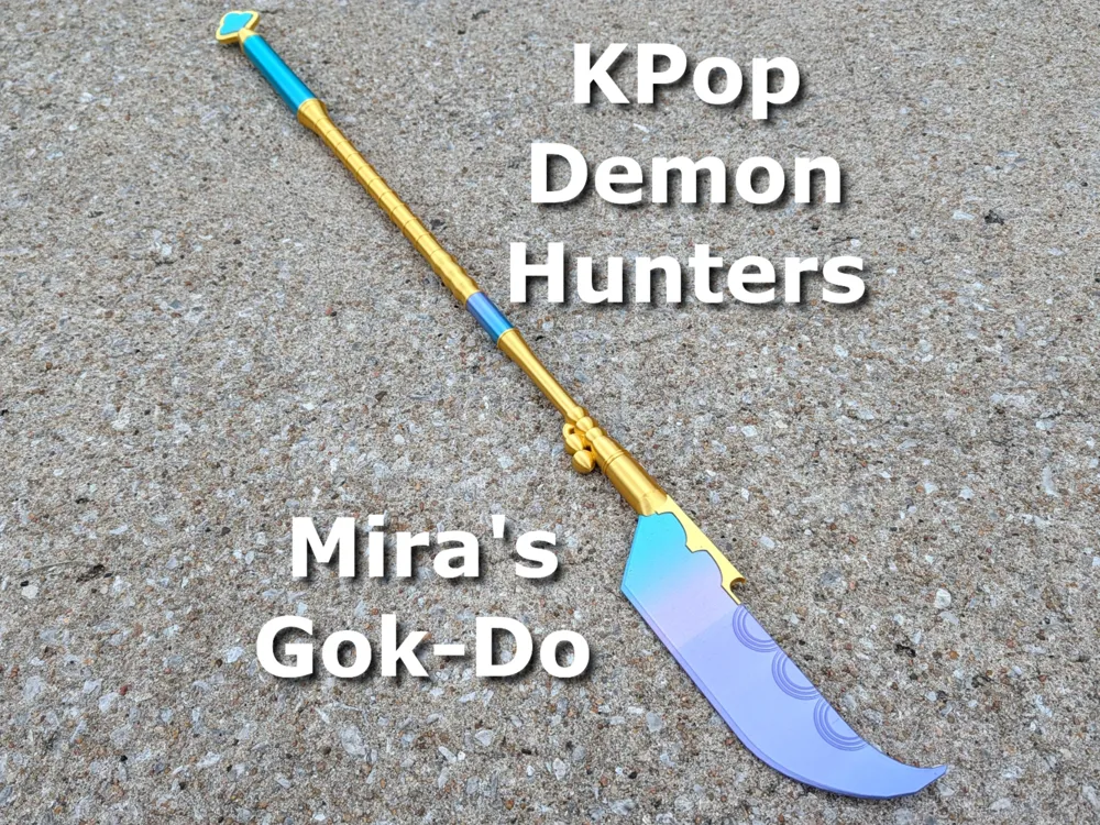 Mira's Gok-Do - KPop Demon Hunters Cosplay by David's IT Garage ...