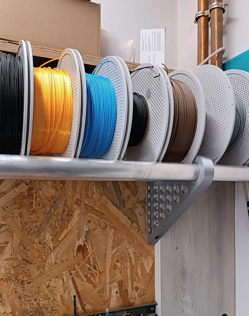 Filament Rack Pipe generator - Free 3D Print Model - MakerWorld