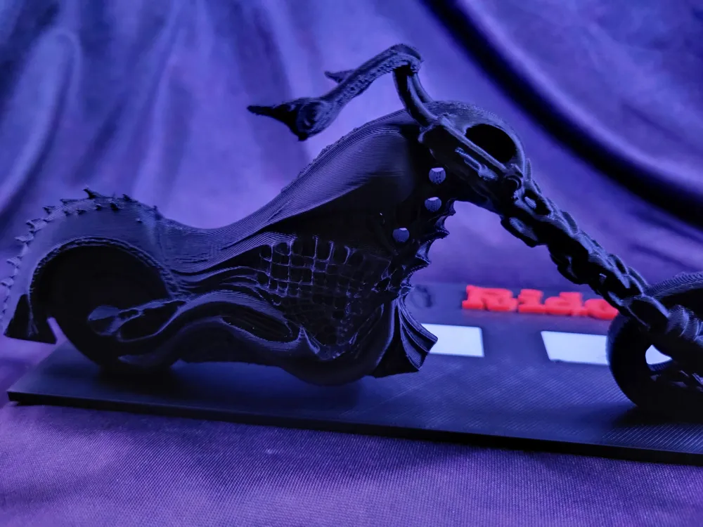 Ghost Rider Diorama by Random3D MakerWorld: Download Free 3D Models