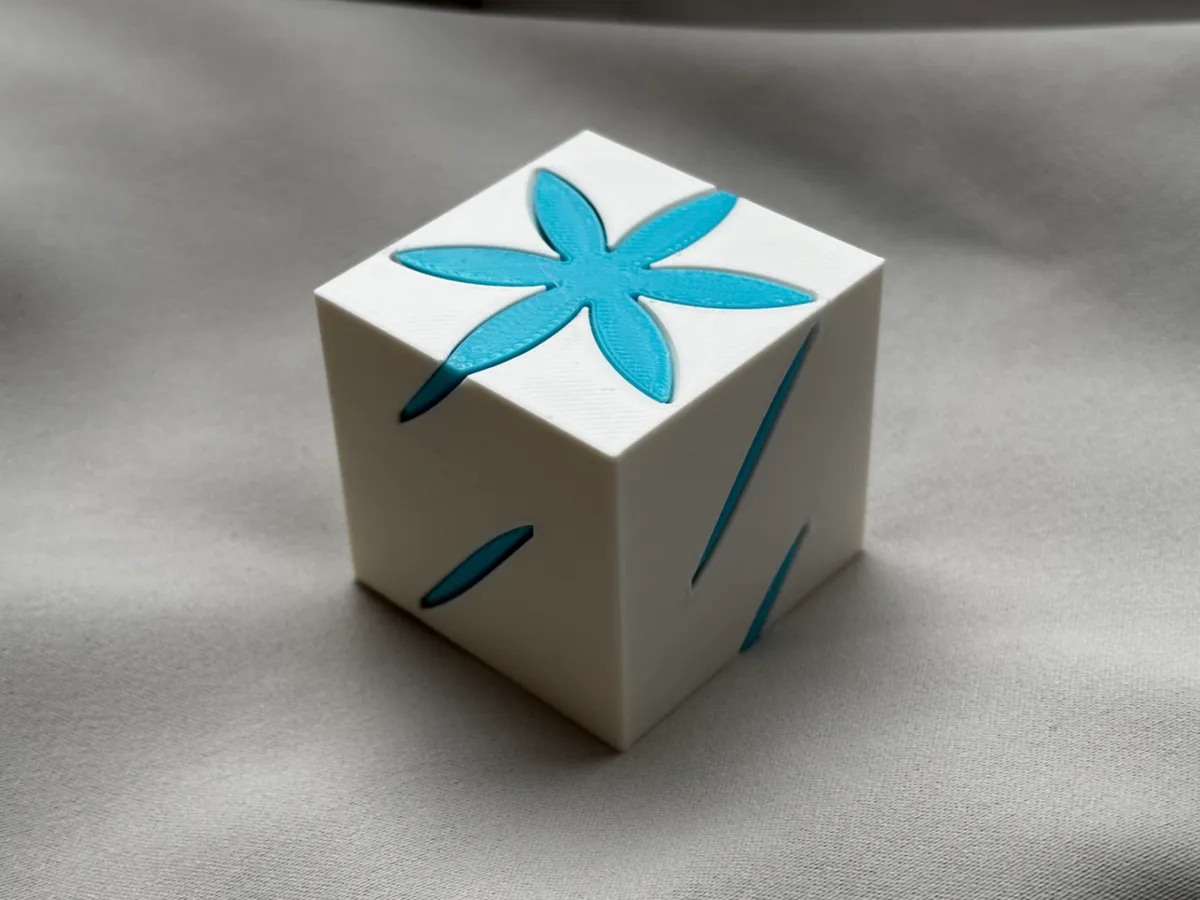 Fidget spiral vortex box square cube - Free 3D Print Model - MakerWorld