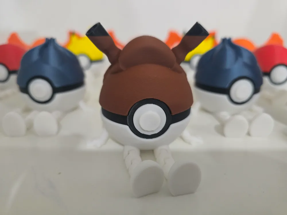 Articulated Blastoise Pokeball - Free 3D Print Model - MakerWorld