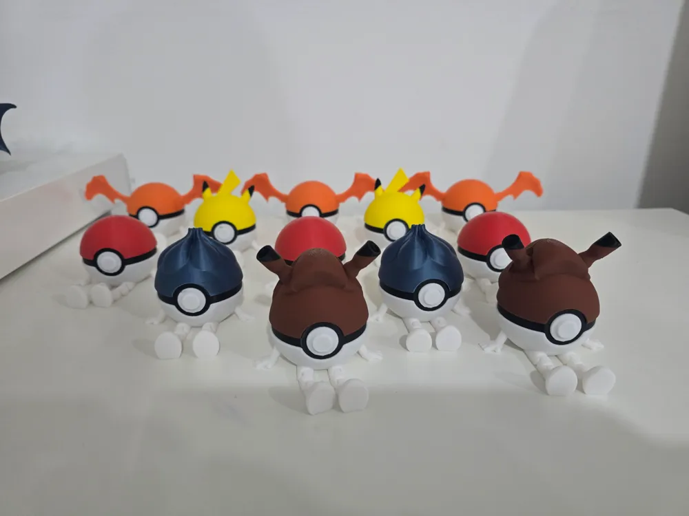Articulated Blastoise Pokeball - Free 3D Print Model - MakerWorld