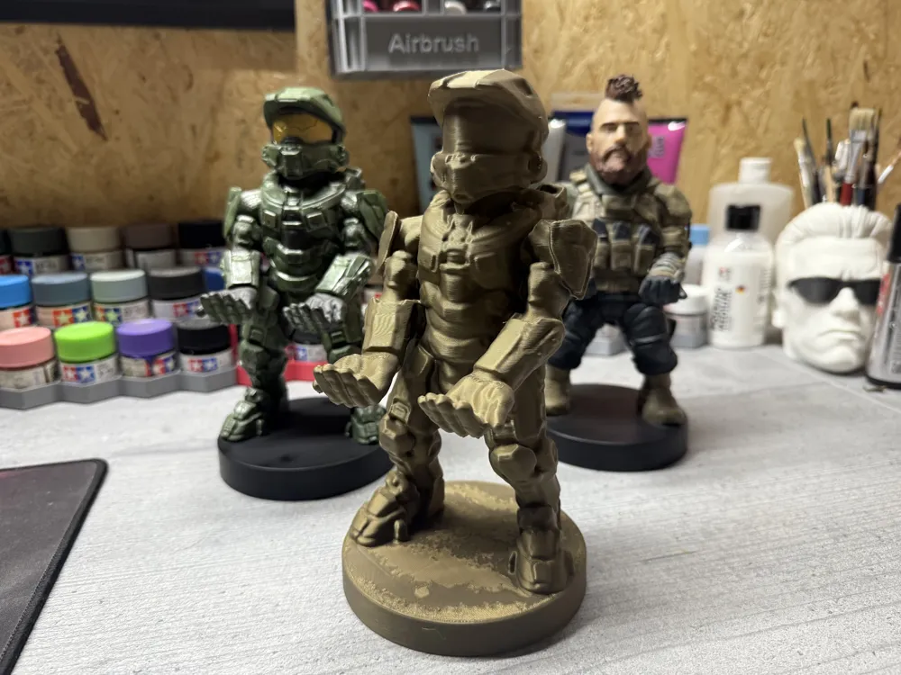 Halo The Master Chief Gamepad Holder by Talvor MakerWorld: Download ...