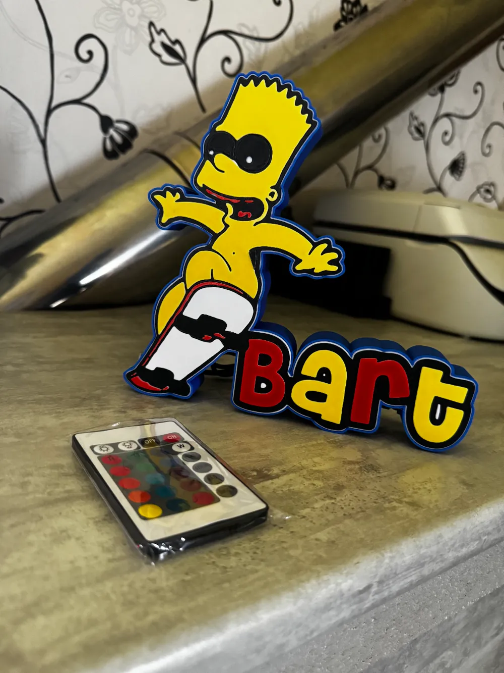 Lightbox simpson bart by PazzO - MakerWorld